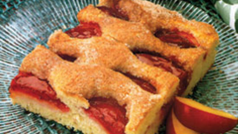 Easy Fruit Coffee Cake Recipe - BettyCrocker.com