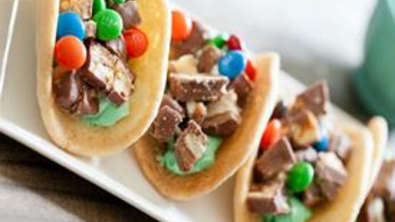 Sugar Cookie Candy Tacos Recipe - Tablespoon.com