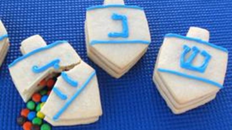 Dreidel Surprise Cookies Recipe - Tablespoon.com