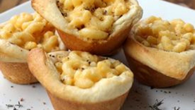 Mac and Cheese Cups Recipe - Tablespoon.com
